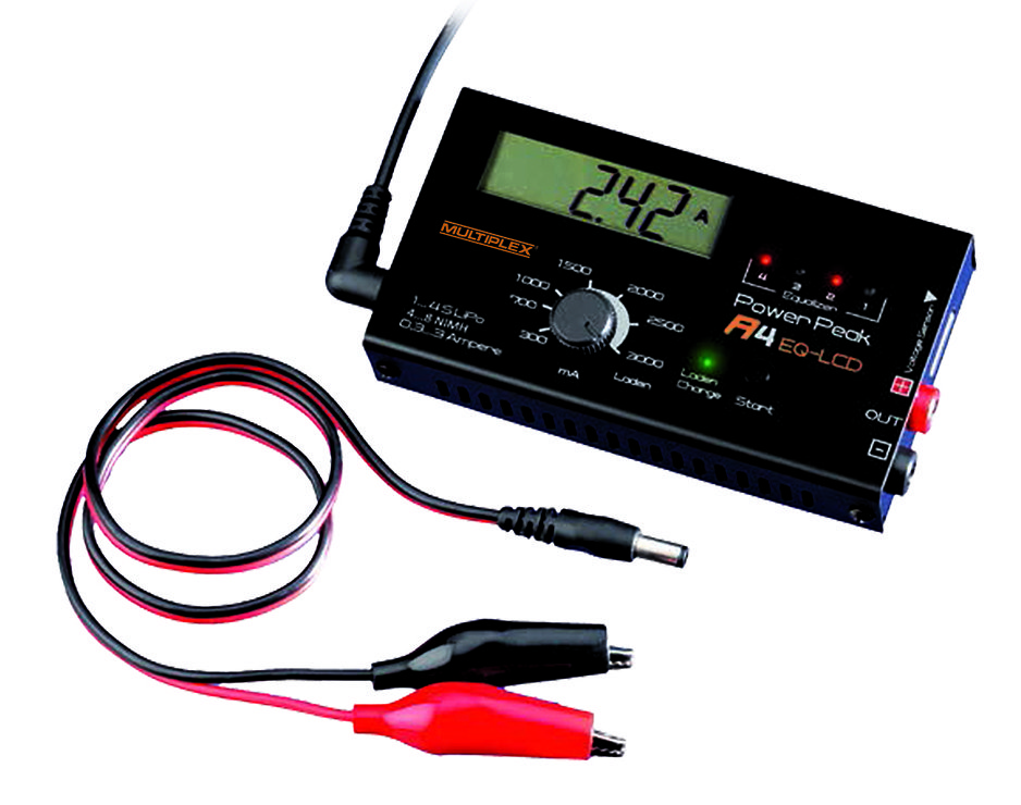 Multiplex POWER PEAK A4 EQ-LCD 230V/12V Ladegerät kaufen | FPV24.com