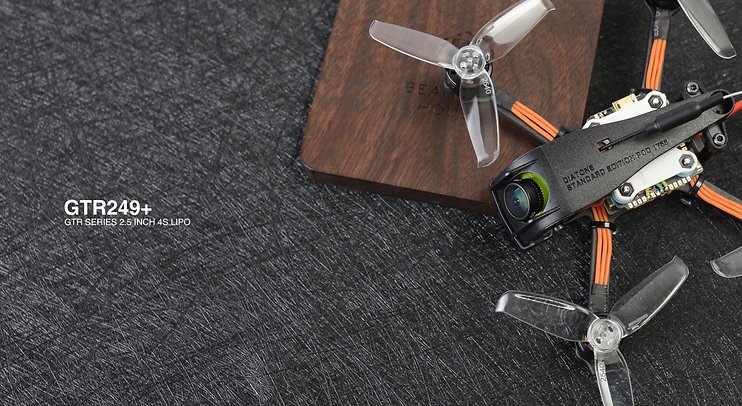 Diatone 2019 GT-R349 3 Inch 3-4S TBS Unify Race Copter Drohne Edition ...
