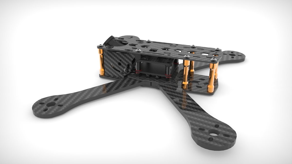 Dquad LRX Complete Frame 5" 220 size kaufen | FPV24.com