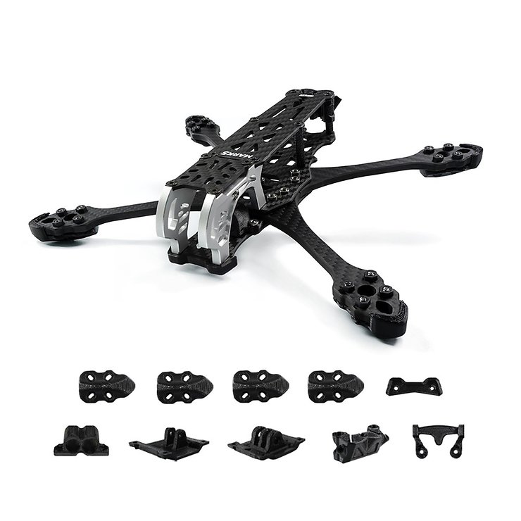 GEPRC Mark 5 MK Frame 5 Zoll CineWhoop Frame Kit Pro Edition green ...