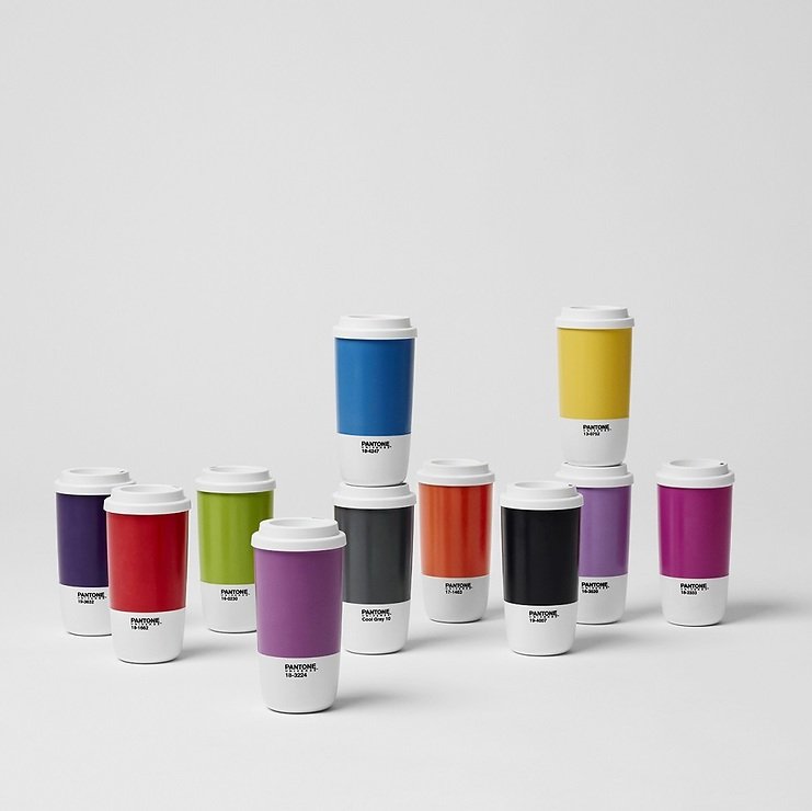 Pantone Universe Thermobecher Anthracite 19-4007 kaufen | homeliving.de