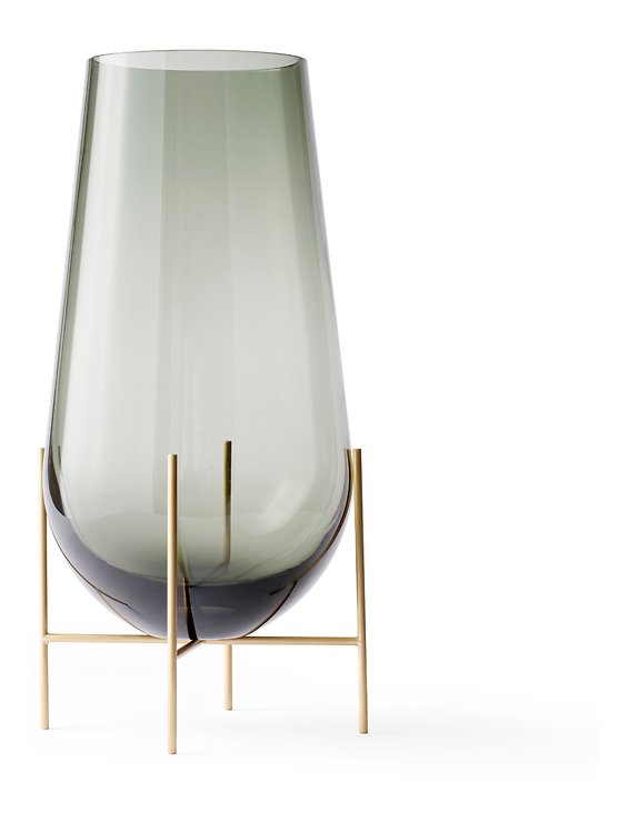 Menu Vase Echasse S Glas 28 cm rauchgrau kaufen | homeliving.de