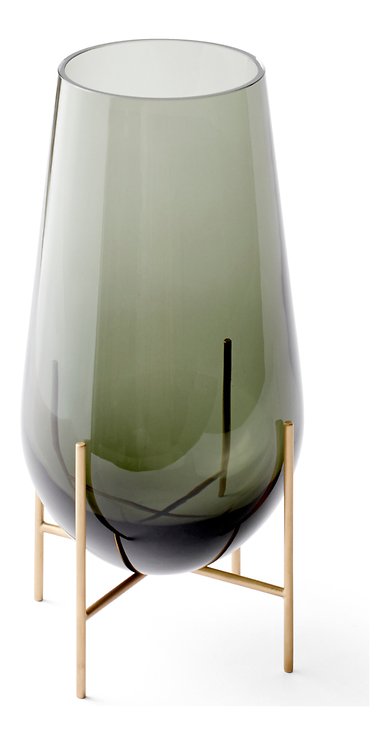 Menu Vase Echasse M Glas 45 cm rauchgrau kaufen | homeliving.de