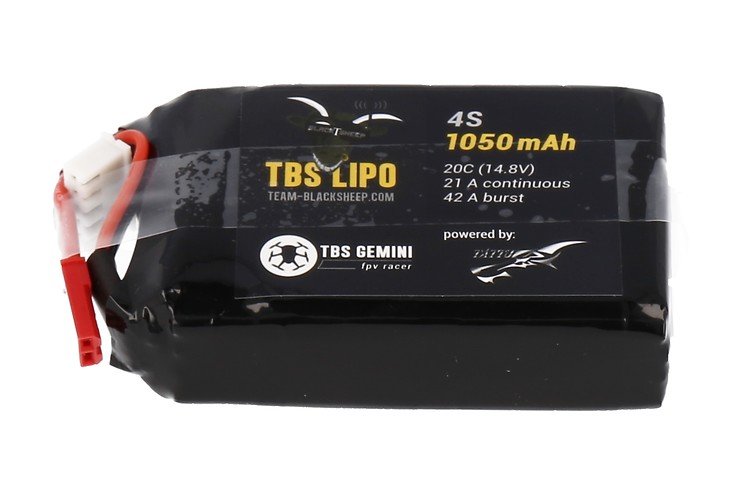 TBS Lipo Akku 1000 mAh 4S (Gemini) kaufen | FPV24.com