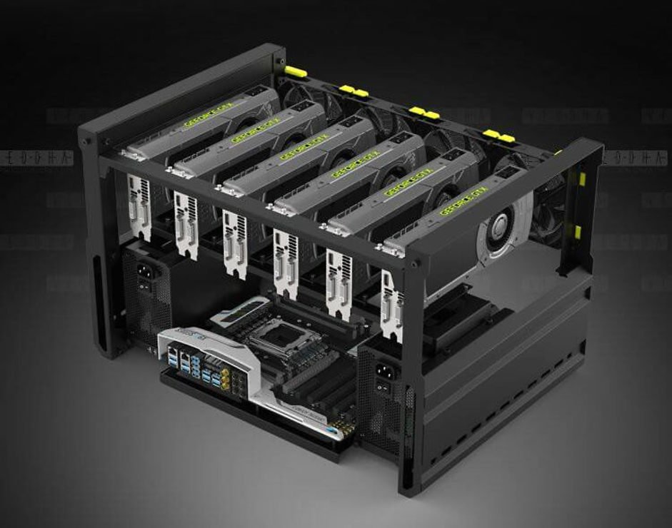 Veddha 6-Bay Mining Rig V4 GPU - Open Air Frame - Enclosure to buy ... Veddha 6-Bay Mining Rig V4 GPU - Open Air Frame - Enclosure to buy ...